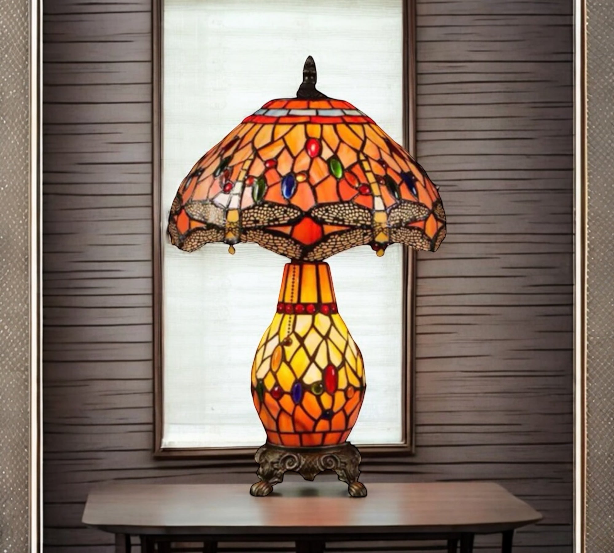 CDH 12" Tiffany Table Lamp (12076) – CDH Tiffany Lamp